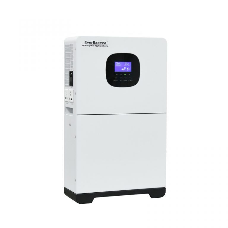 Wall-mounted home backup power storage system - 2KW inverter with 5 ...