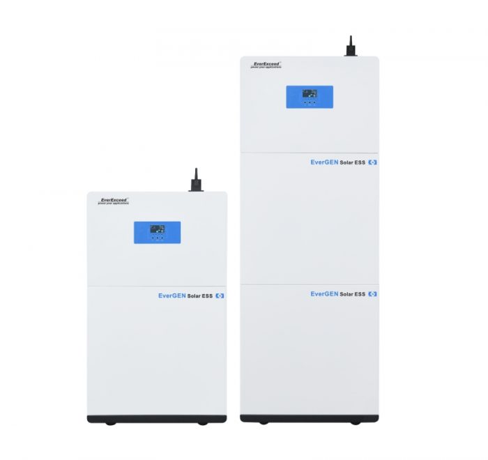 EverGen Solar Series Energy Storage System - 5KW Hybrid inverter with ...